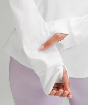 Lululemon Mist Over Windbreaker - White