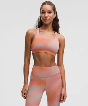 Lululemon Energy Bra Chroma Drift Multi