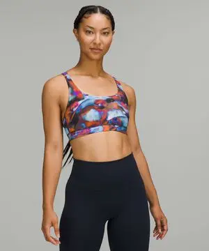 Lululemon Energy Bra Hyper Drift Multi