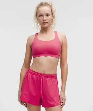 Lululemon Energy Bra Raspberry Coulis