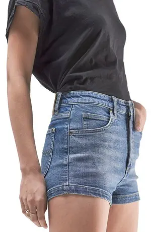 LEEM High Waist Pin Up Shorts