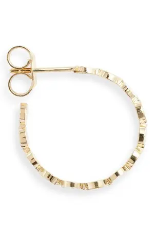 Jennifer Zeuner Jewelry Bea Hoop Earrings - Two-tone