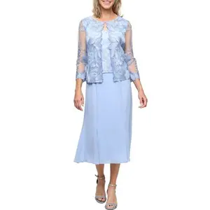 Alex Evenings Mock Neck Dresses