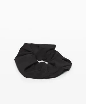 Lululemon Uplifting Oversized Scrunchie - Black