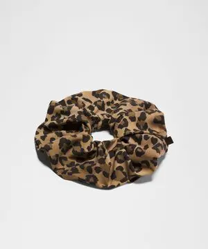 Lululemon Oversized Scrunchie True Leopard Multi
