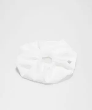 Lululemon Oversized Scrunchie White