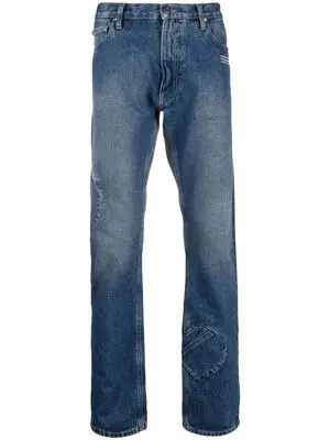 Off-White Slim-fit Logo Jeans