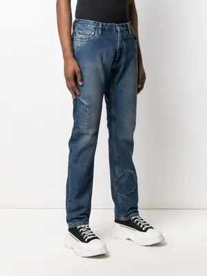 Off-White Slim-fit Logo Jeans