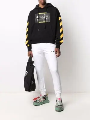 Off-White Carav Diag-stripe Hoodie