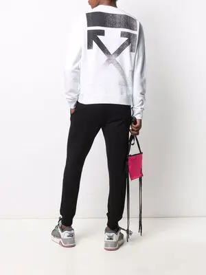 Off-White Off- Degrade Arrow Motif Weathirt