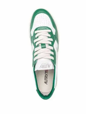 AUTRY Medalist Leather Sneakers - White