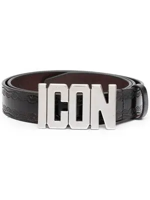 Dsquared2 Logo-plaque Buckle Belt