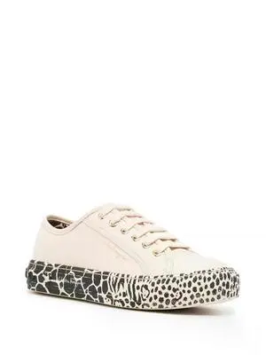 FERRAGAMO Gancini Printed-sole Sneakers