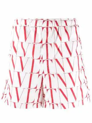 Valentino Garavani Vltn-print Swim Shorts