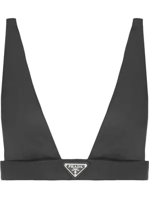 Prada Re-nylon Bralette - Black