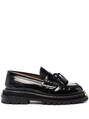 Sandro Iron Chunky Sole Loafers - Black