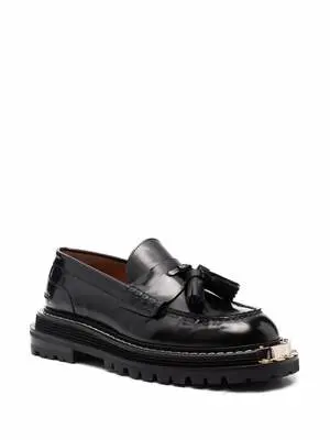 Sandro Iron Chunky Sole Loafers - Black