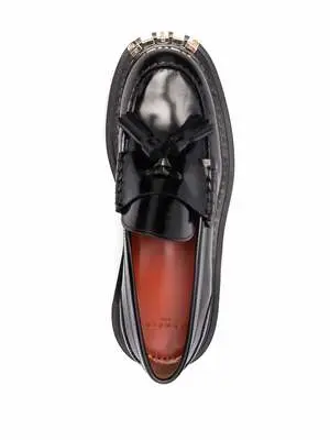 Sandro Iron Chunky Sole Loafers - Black