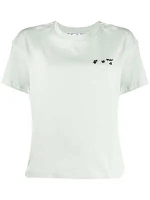 Off-White Logo-print Cotton T-shirt