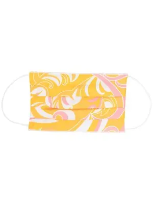 Emilio Pucci Albizia Baby Print Mask