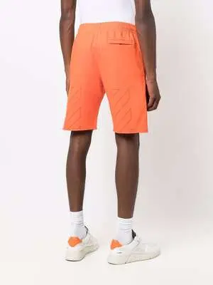 Off-White Logo-print Track Shorts
