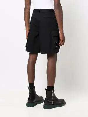 Off-White Organic Cotton Cargo Shorts