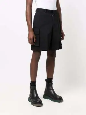 Off-White Organic Cotton Cargo Shorts