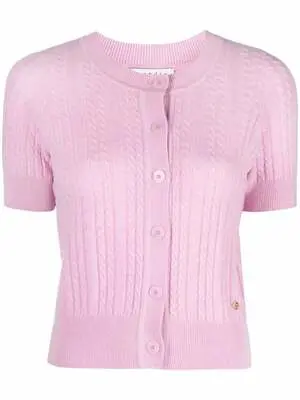 Sandro Cable-knit Leila Cardigan