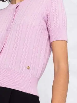 Sandro Cable-knit Leila Cardigan