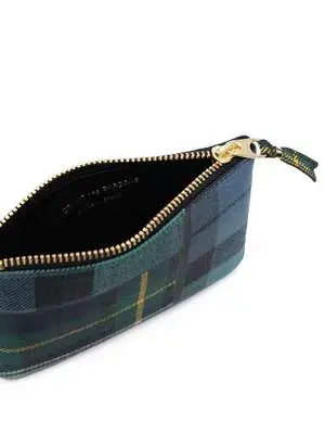 Comme Des Garçons Tartan Patchwork Wallet