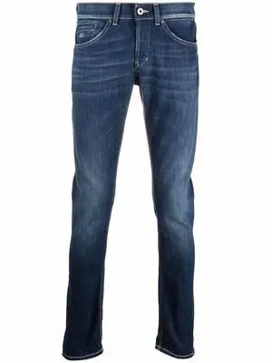DONDUP Mid-rise Slim-fit Jeans - Blue