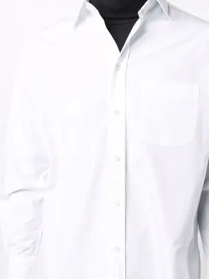 MAISON MARGIELA Chest Patch Pocket Shirt - White