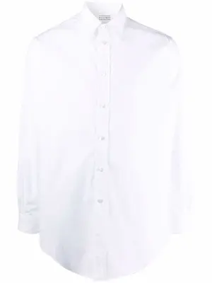 MAISON MARGIELA Chest Patch Pocket Shirt - White