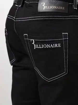 BILLIONAIRE Straight-leg Jeans - Black