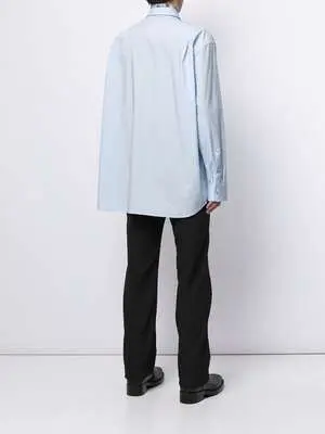 Raf Simons Ruffle-detail Long-sleeve Shirt
