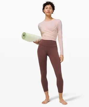 Lululemon Gather And Grow Long Sleeve Shirt