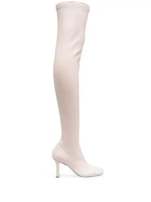 Stella McCartney Ivy Over-the-knee Heeled Boots - Neutrals