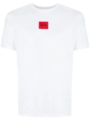 Hugo Logo-patch T-shirt White