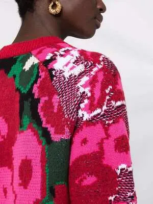 Stella McCartney Patterned Intarsia-knit Jumper