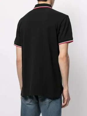 Polo Ralph Lauren Logo-embroidered Polo Shirt - Black