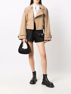 Coperni Swipe Shoulder Bag - Black