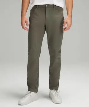 Lululemon ABC Classic-Fit Five Pocket Pant 34L Army Green