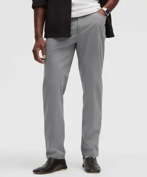 Lululemon ABC Classic-Fit Five Pocket Pant 34L Asphalt Grey