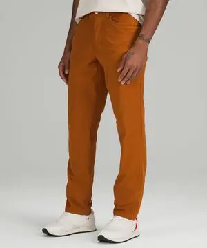 Lululemon ABC Classic-Fit Five Pocket Pant 34L Butternut Brown