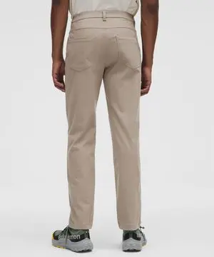 Lululemon Abc Classic-fit 5 Pocket Pant 34l - Warm Ash Grey