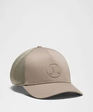 Lululemon Trucker Hat - Warm Ash Grey