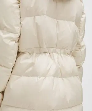 Lululemon Wunder Puff Long Jacket 600-down-fill - Light Ivory