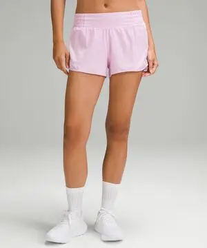 Lululemon Hotty Hot High-Rise Lined Short 2.5" Vitapink