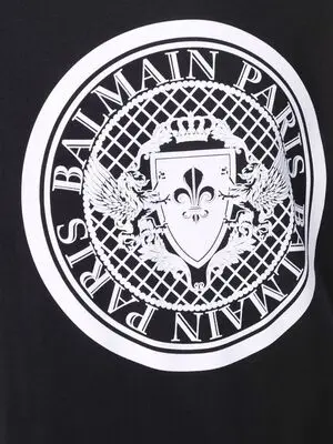 Balmain Logo-print T-shirt - Black