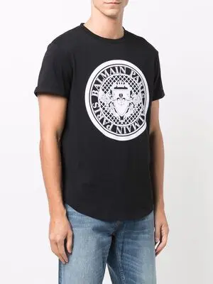 Balmain Logo-print T-shirt - Black